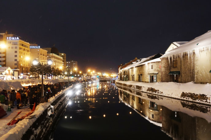 A Walk Through Otaru's Snow Light Path Festival | Experience Niseko